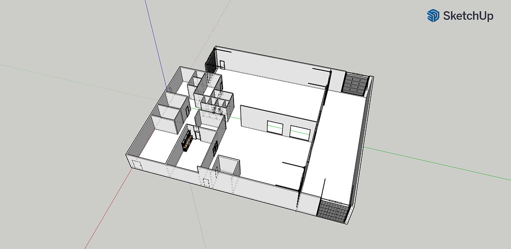 New Space Mock up - Makerspace Areas - Lansing Makers Network