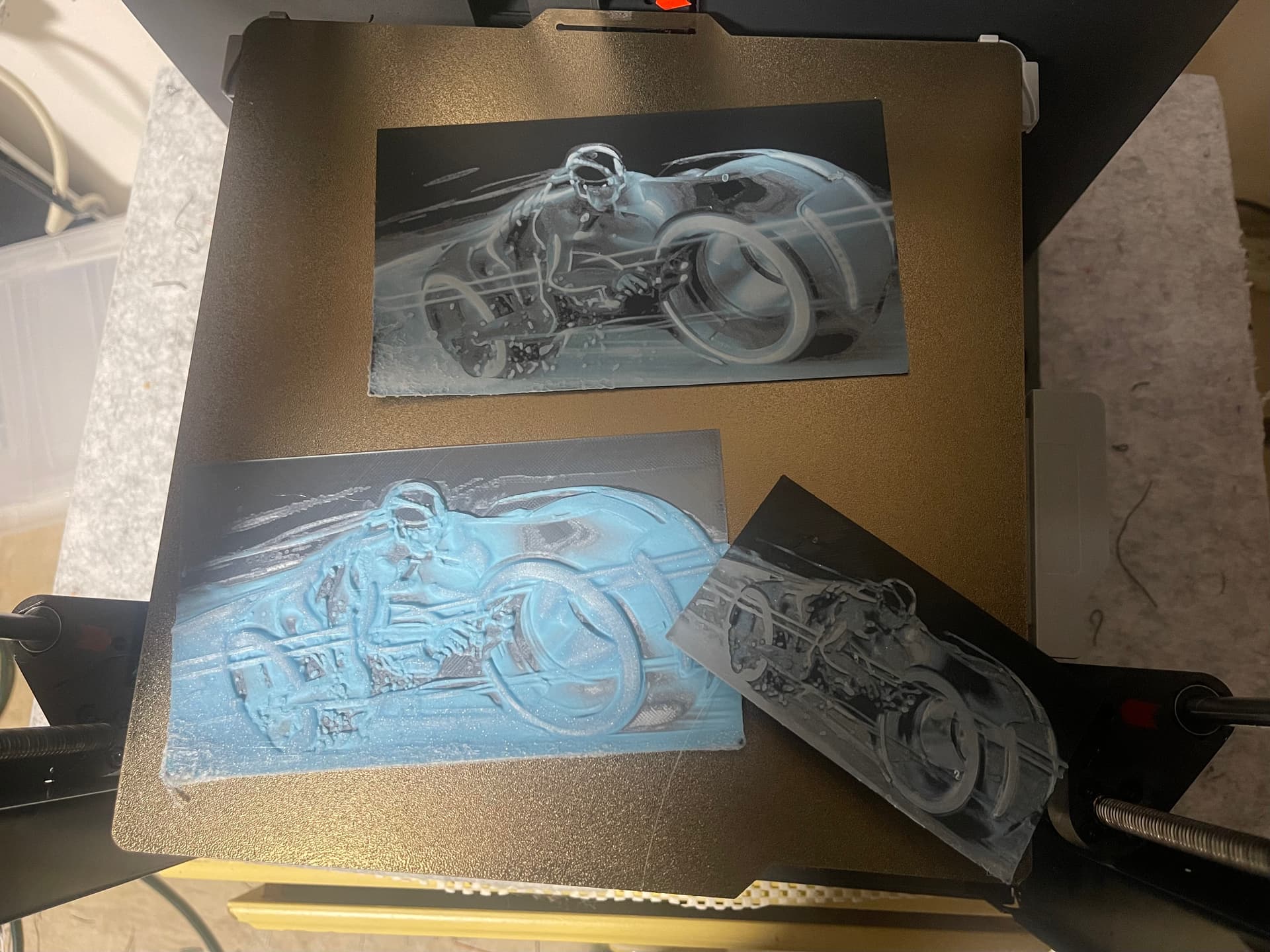 Sunday night 3d Lab : Hueforge photos - Lansing Makers Network